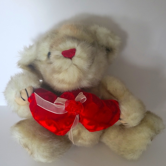 Dan Dee | Toys | Dan Dee Teddy Bear Plush Two Hearts Heart Nose Stuffed ...